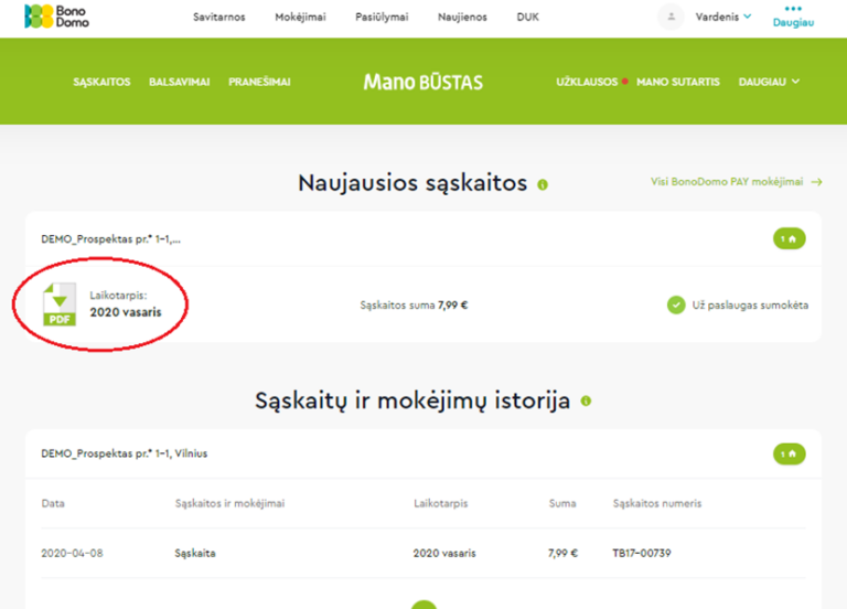 Kaip rasti sąskaitos detalizavimą (atsidaryti sąskaitos išklotinę ...